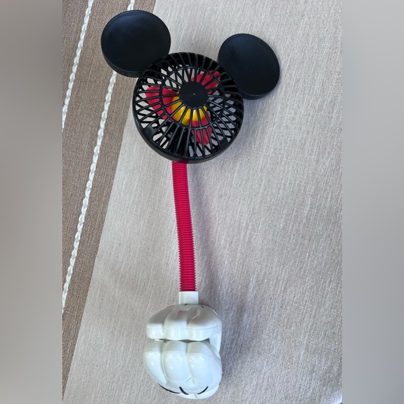 Disney | Other | Disney Parks Mickey Mouse Clip On Fan | Poshmark